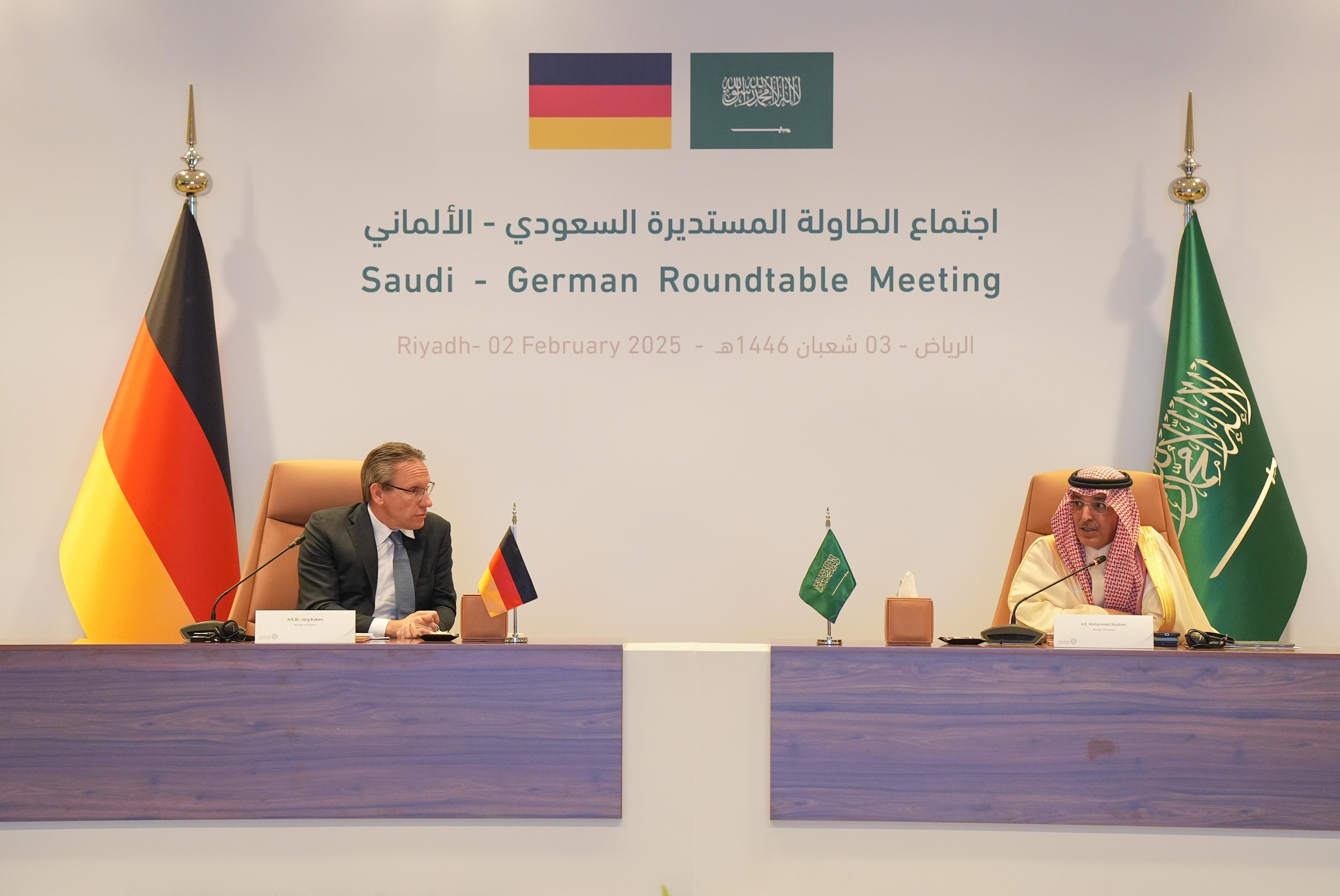 Saudi Minister of Finance Chairs Saudi-German Roundtable Meeting in Riyadh